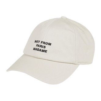 Dr&ocirc;le de Monsieur Homme, Accessoires, Beige, Taille: ONE Size La Casquette Slogan