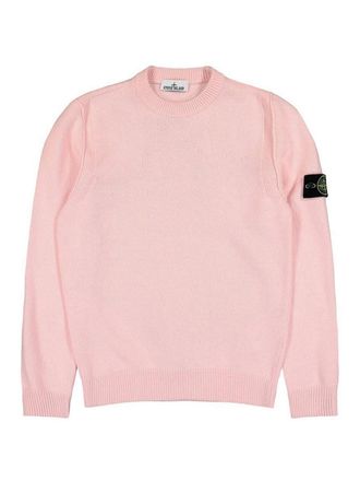Stone Island Pull Col Rond - Rose