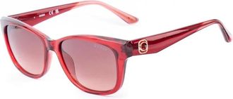 Guess Femme, Accessoires, Rouge, Taille: ONE Size Resin Frame Lunettes de soleil