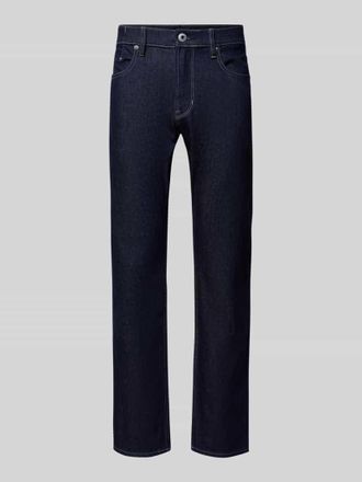 G-Star Straight Fit Jeans mit Eingrifftaschen Modell Mosa