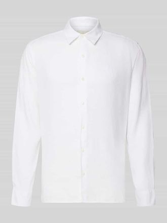 Calvin Klein Regular Fit Freizeithemd aus Leinen-Lyocell-Mix