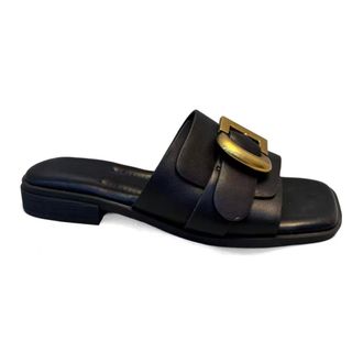 Sergio Moretti Femme, Chaussures, Noir, Taille: 38 EU Mules &agrave; bout ouvert