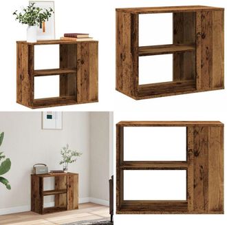 vidaXL Beistellschrank Altholz-Optik 60x30x50 cm Holzwerkstoff - Vidaxl
