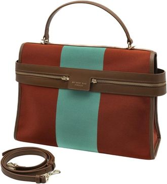 My Best Bags Firenze Femme, Sacs, Multicolore, Taille: ONE Size Bazaar Stripe2024 Terra Ss26