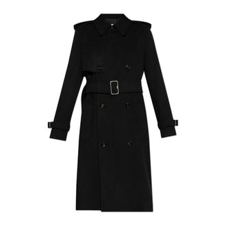 Burberry Kaschmirmantel - - Coats - Damen - Schwarzk - 4XS