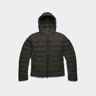 Canada Goose Crofton Kapuzenjacke aus EnduraLuxe (M&auml;nnlich, Volcano, S)