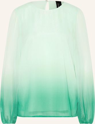 Marc Cain Blusenshirt Mit Glitzergarn gruen