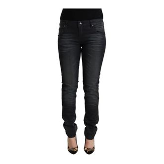 Acht Low Waist Skinny Denim - - Jeans - Damen - Schwarzk - W27