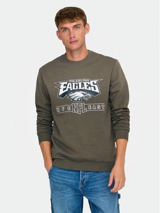 Only & Sons Sweatshirt 22031838 Braun Regular Fit