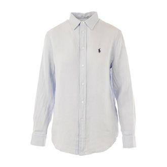 Polo Ralph Lauren Femme, Blouses et Chemises, Bleu, Taille: 42 FR Chemises