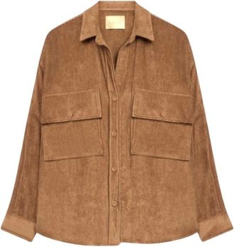 Momoni Chemise Pitanga - Femme - Blouses et Chemises - Brun - Taille: 34 FR