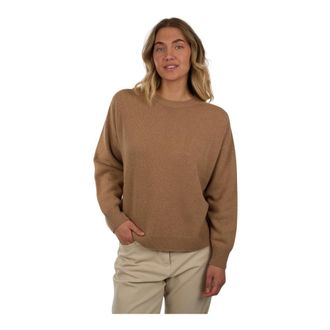 PESERICO Rundhals-Strickware - - Knitwear - Damen - Braun - 2XL
