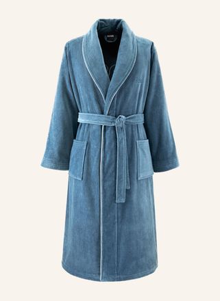 HUGO BOSS Bademantel Tiago blau