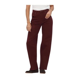 Janice Barrel Jeans Baxter - - Jeans - Damen - Rot - W27