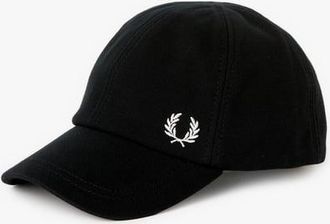 Fred Perry Baumwollkappe - schwarz