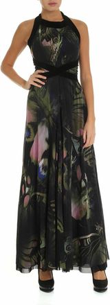 Fuzzi Maxikleid - Schwarz