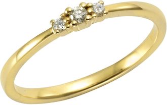 Orolino Ring Gold 585 mit 3x Brillant zus. 0,08ct