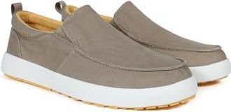 Walk In Pitas | Ischia | Mocassins pour Hommes | Chaussures Bateau | Slipon Loafers | Baskets d&eacute;t&eacute; | Sneakers | Pantoufles d&eacute;t&eacute; | Chaussures de PITAS | Taupe 43