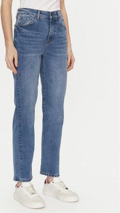 Desigual Jeans Aike 24WWDD16 Blau Straight Fit