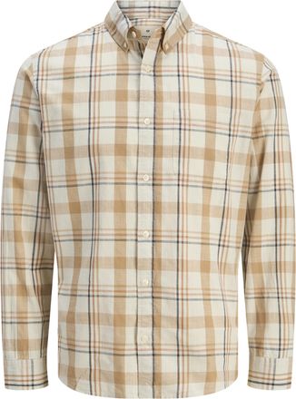 Jack & Jones Jprblubrook Slub Check L/S Shirt
