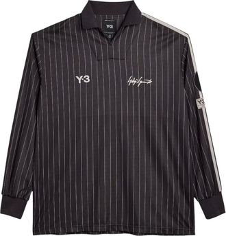 Yohji Yamamoto Homme, Tops, Noir, Taille: S Elite 5 Football Jersey Ks7574