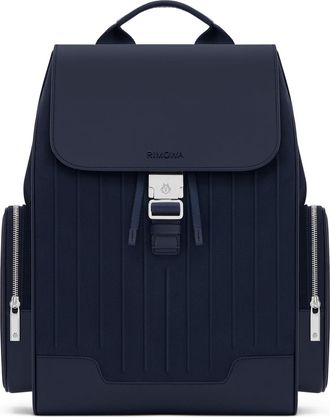 Rimowa Never Still - Canvas Rucksack Large in Marineblau
