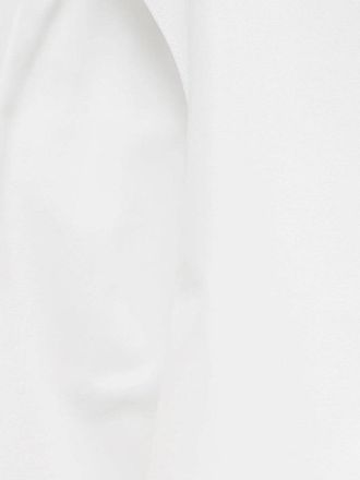 Jacquemus Gathered Cotton Dress - White