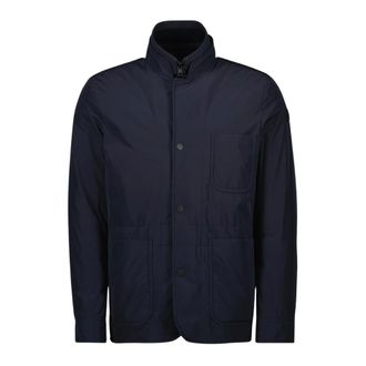 Moncler Homme, Vestes, Bleu, Taille: M Doudoune Bleu Marine