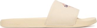 Calvin Klein Pantoletten Calvin Klein Ess Slide Cv HW0HW02958 Beige
