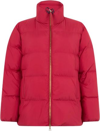 Moncler Doudoune Courte Vivantesse - Femme - Vestes - Rouge - Taille: 40 FR
