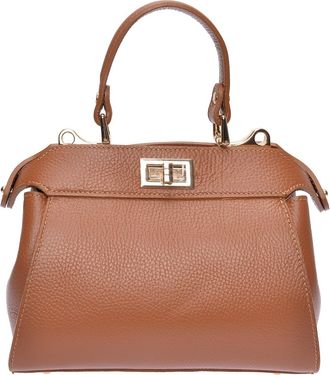 Roberta M Braun Rindsledertasche