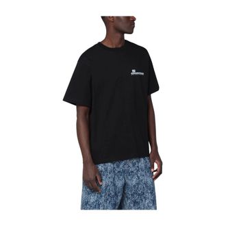 Awake NY T-Shirt Girocollo Manica Corta - - Tops - Herren - Schwarzk - S
