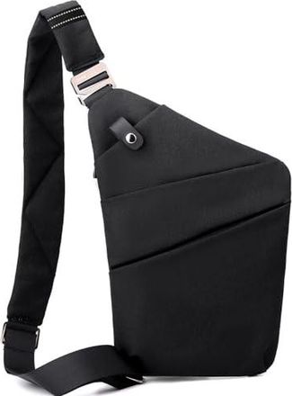 Generic HUIOP Sac &agrave; poitrine pour homme/femme Sac bandouli&egrave;re de voyage multifonction et l&eacute;ger Rangement scientifique pour mode en plein air Sac &agrave; bandouli&egrave;re