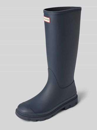 Hunter Stiefel mit Logo-Detail