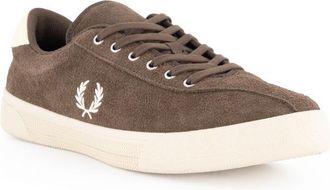 Fred Perry Herren Sneaker braun Velours