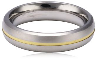 Boccia Damen-Ring Titan Bicolor Gr.49 0102-0349