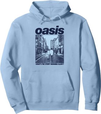 Oasis Amazon Exclusive WTSMG In Baby Blue Pullover Hoodie