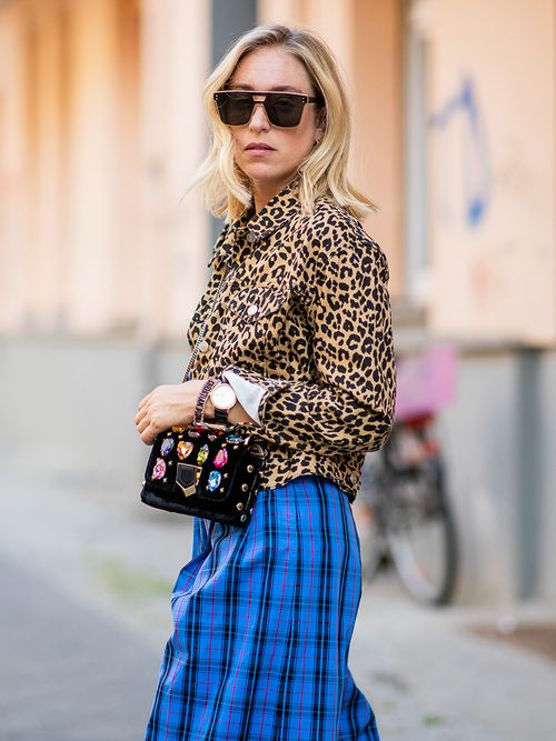 look imprimé léopard