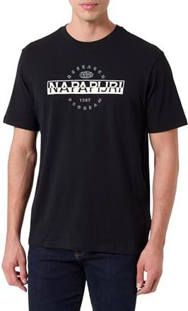 Napapijri Sander T-Shirt Noir, Noir, Medium