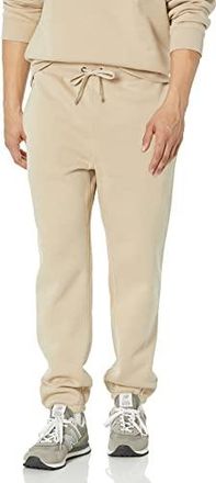 Amazon Essentials Pantalon de Survêtement Serré Aux Chevilles, Coupe Décontractée (Grandes Tailles Disponibles) Homme, Havane, XXL