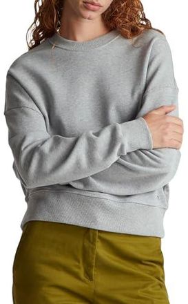 Benetton Maglia G/C M/L 3unid109a Sweat sans Capuche, Gris, M Femme