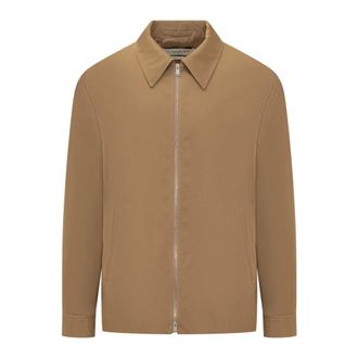 Lanvin Homme, Vestes, Beige, Taille: L Veste en laine avec logo appliqu&eacute;