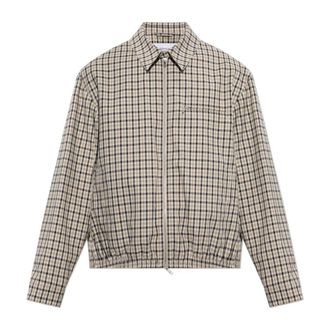 Ferragamo Checked Pattern Jacket - - Jackets - Herren - Beige - XL