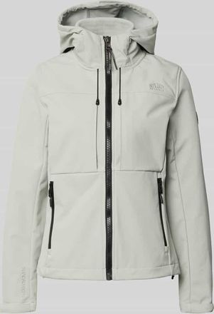 Superdry Trekker Jacke mit Kapuze und Label-Patch