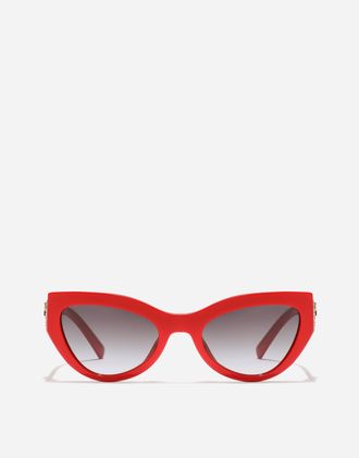 Dolce & Gabbana Devotion Sunglasses - Frau Neuheiten Full Red Onesize