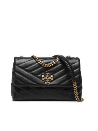 Tory Burch Tory Burch Handtasche Kira Chevron Small Convertible 90452 Schwarz