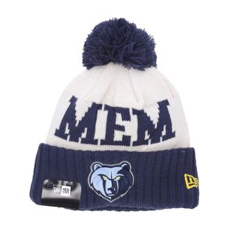 New Era NBA Draft Pom Pom Beanie Hat - - Accessories - Herren - Schwarzk - ONE SIZE