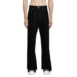 Rick Owens Tower Geth Jeans in Ramie Moleskin
