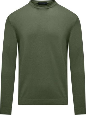 Bomboogie Homme, Pulls, Vert, Taille: L Basic Crew Neck