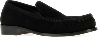 Dries Van Noten Mens Black Suede Loafers Sneaker
